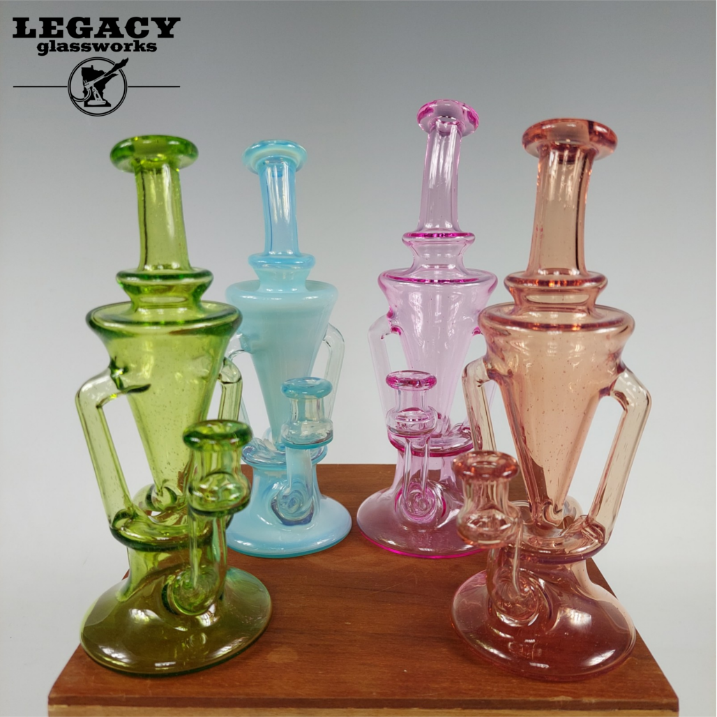 Silva Full Color Spinner Recycler | Legacy Glassworks