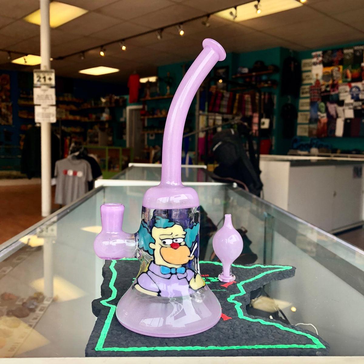 Windstar Cartoon Clown Rig | Legacy Glassworks