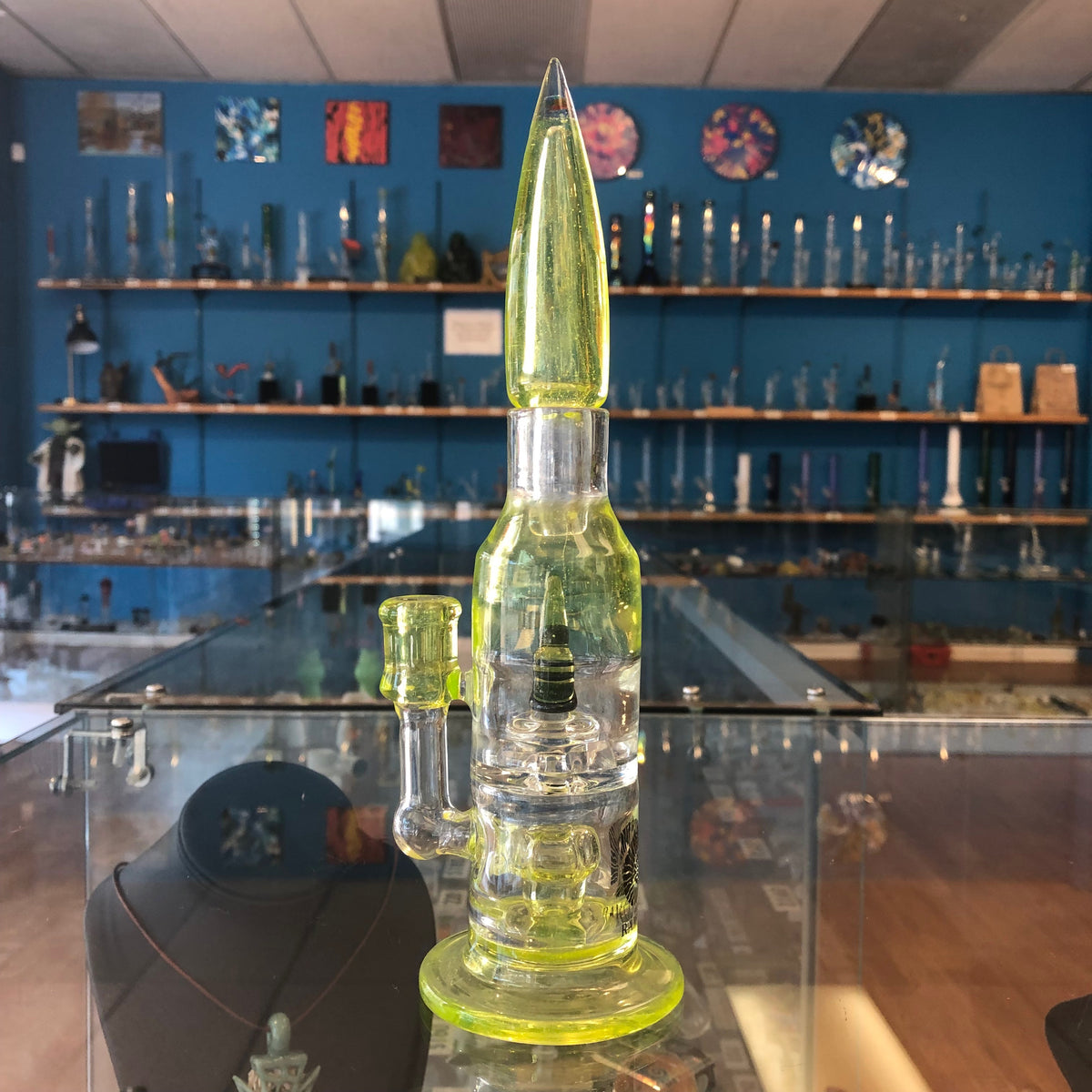 Robert Mickelsen Glass UV Bullet Tube | Legacy Glassworks