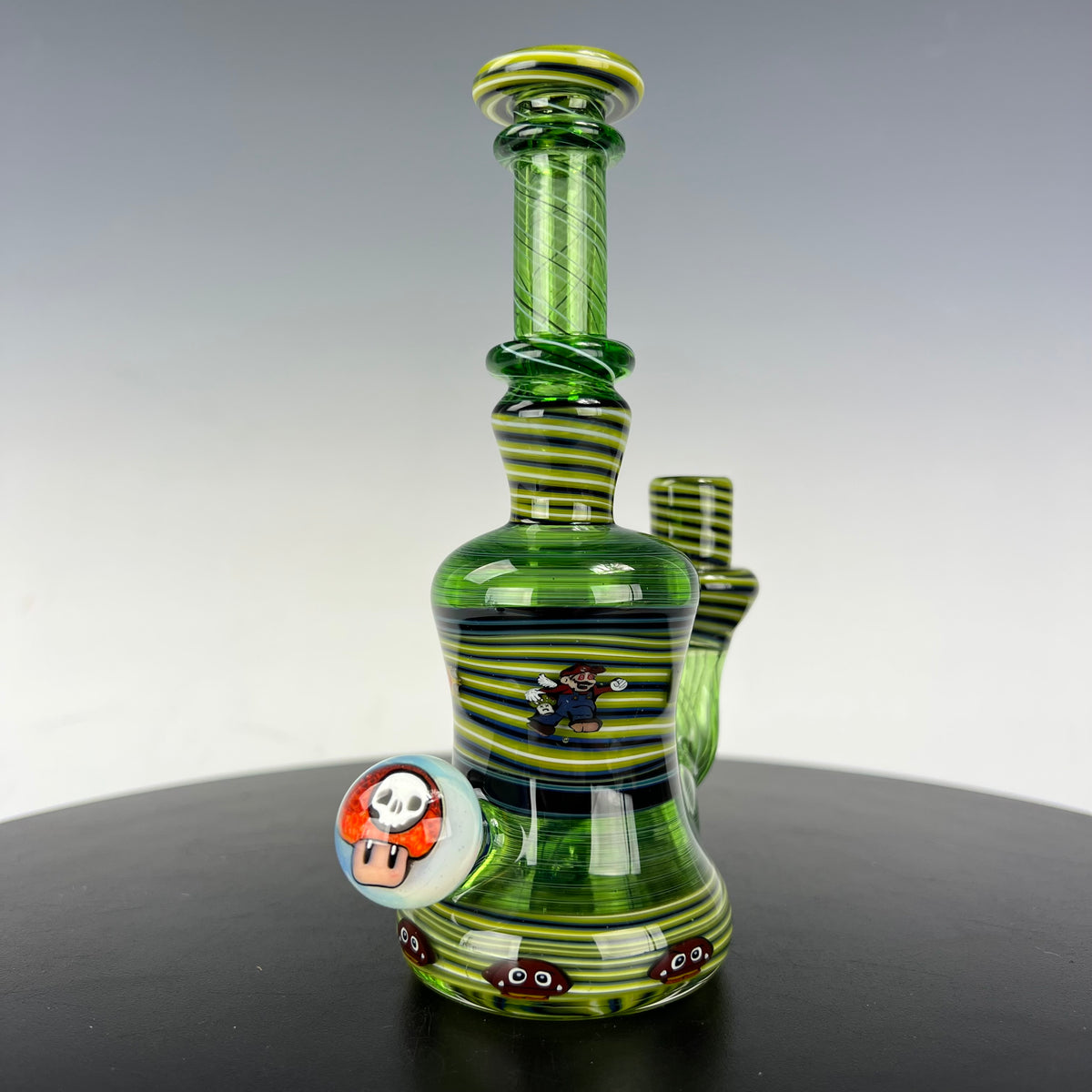 Micro Green Mini Tube | Legacy Glassworks
