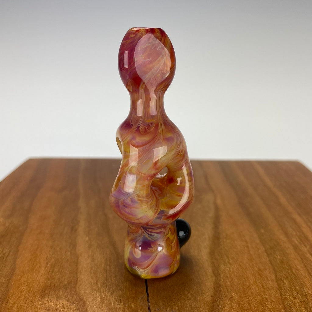 Ray Mondy Triple Donut Chillum | Legacy Glassworks