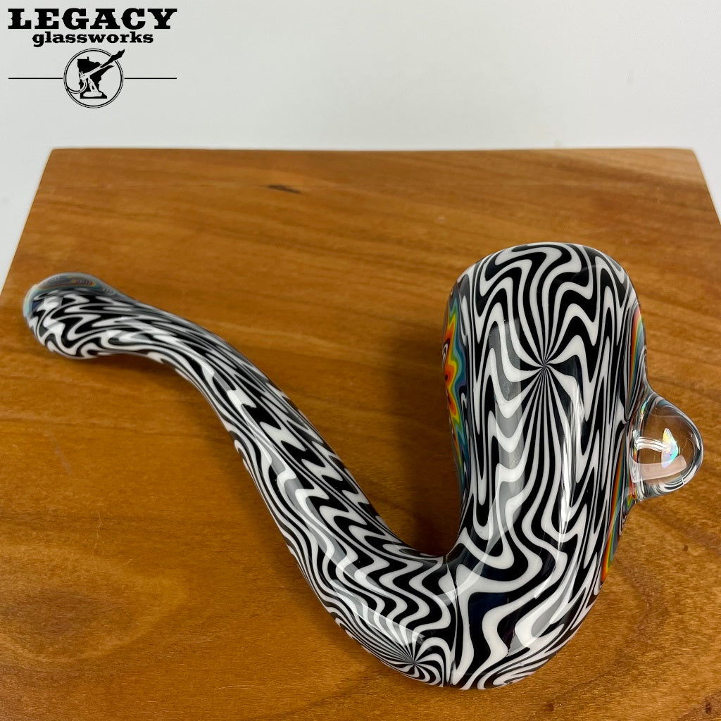 Sammy Flowers Full Wig Wag Sherlock | Legacy Glassworks