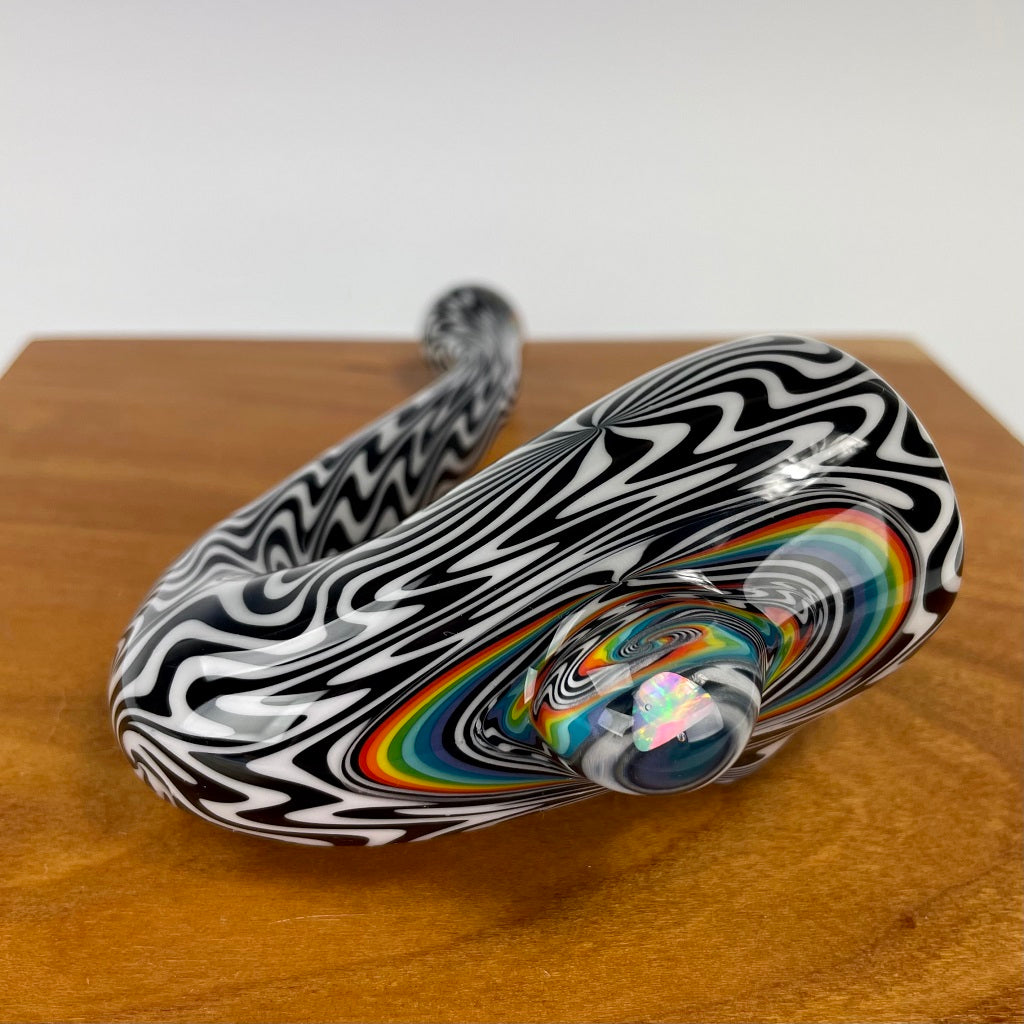 Sammy Flowers Full Wig Wag Sherlock | Legacy Glassworks