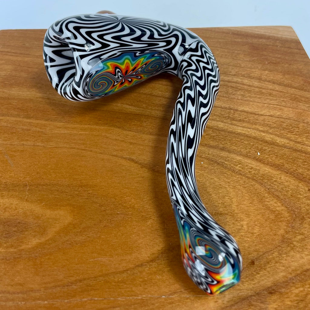 Sammy Flowers Full Wig Wag Sherlock | Legacy Glassworks