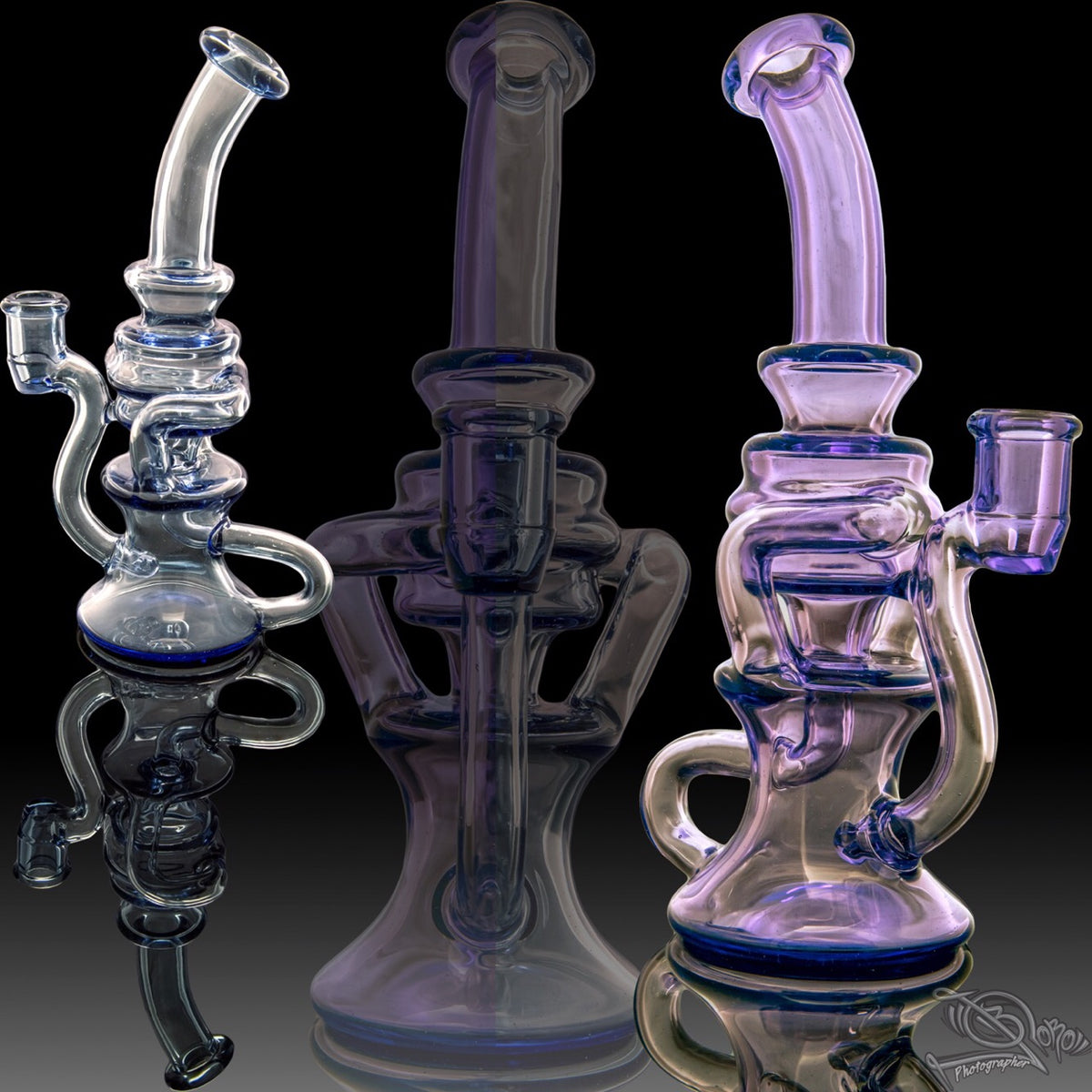 Boro Benjamin Potion Recycler | Legacy Glassworks