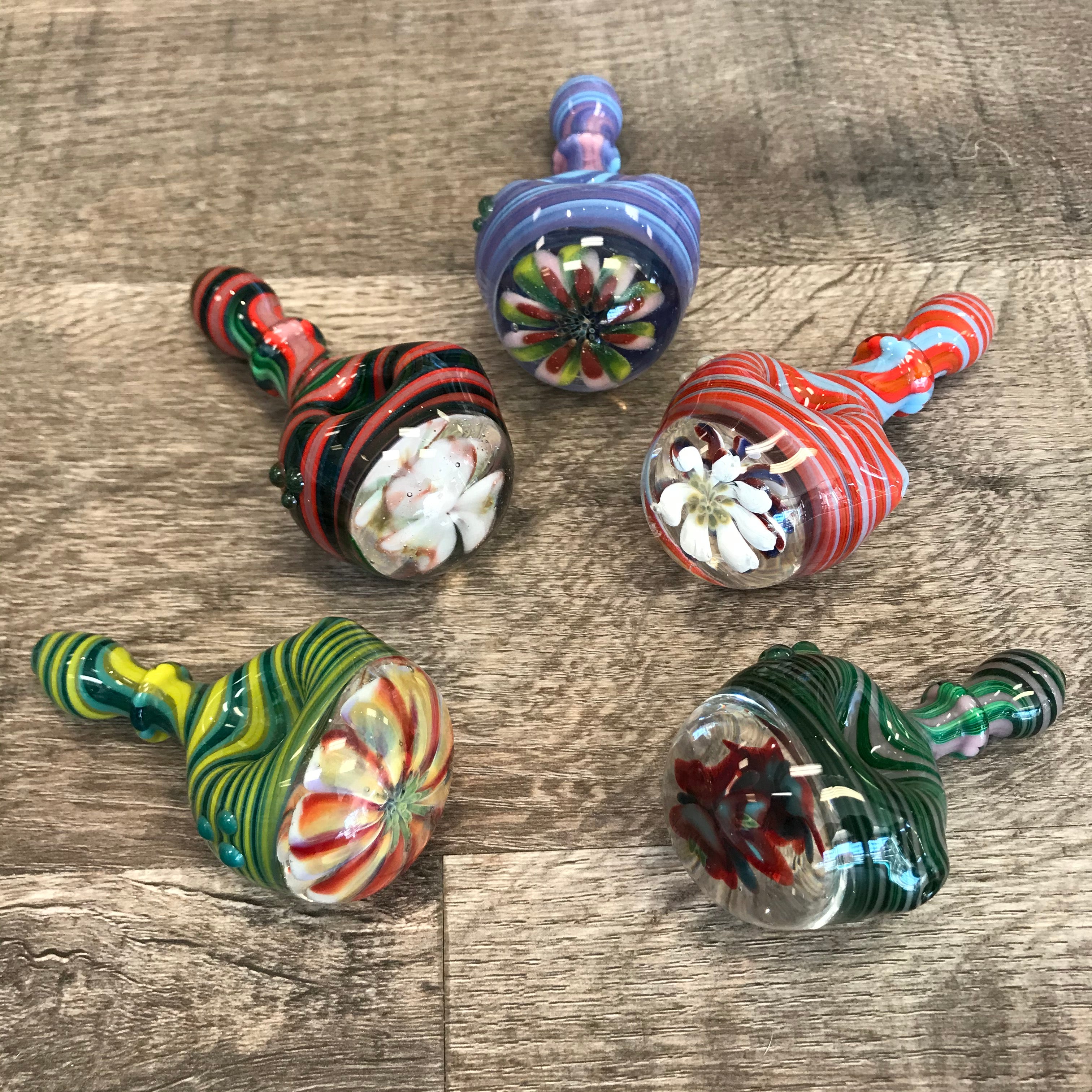 Jem Flower-Capped Spoon | Legacy Glassworks