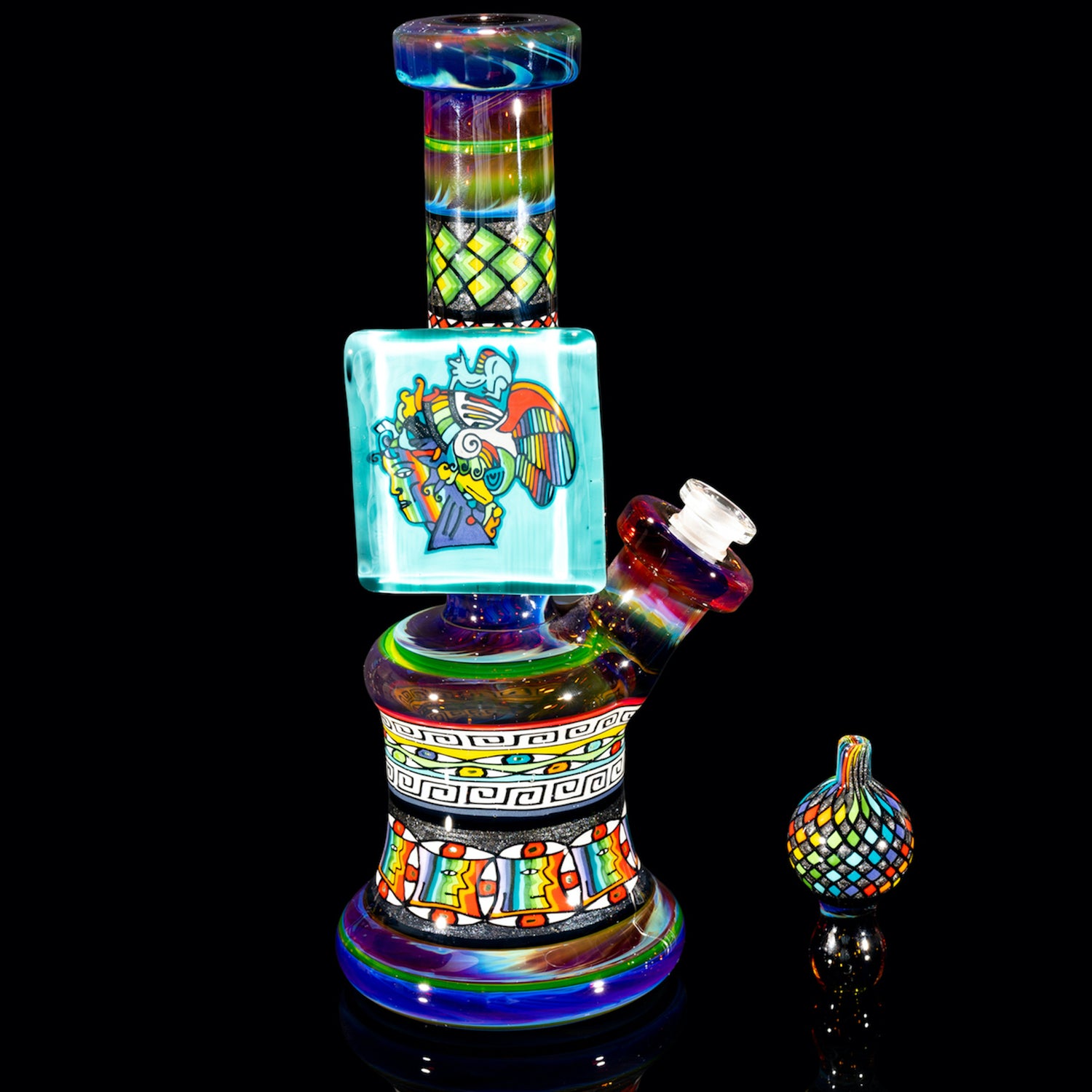 Kevin Murray Greek Mythology Tube | Legacy Glassworks