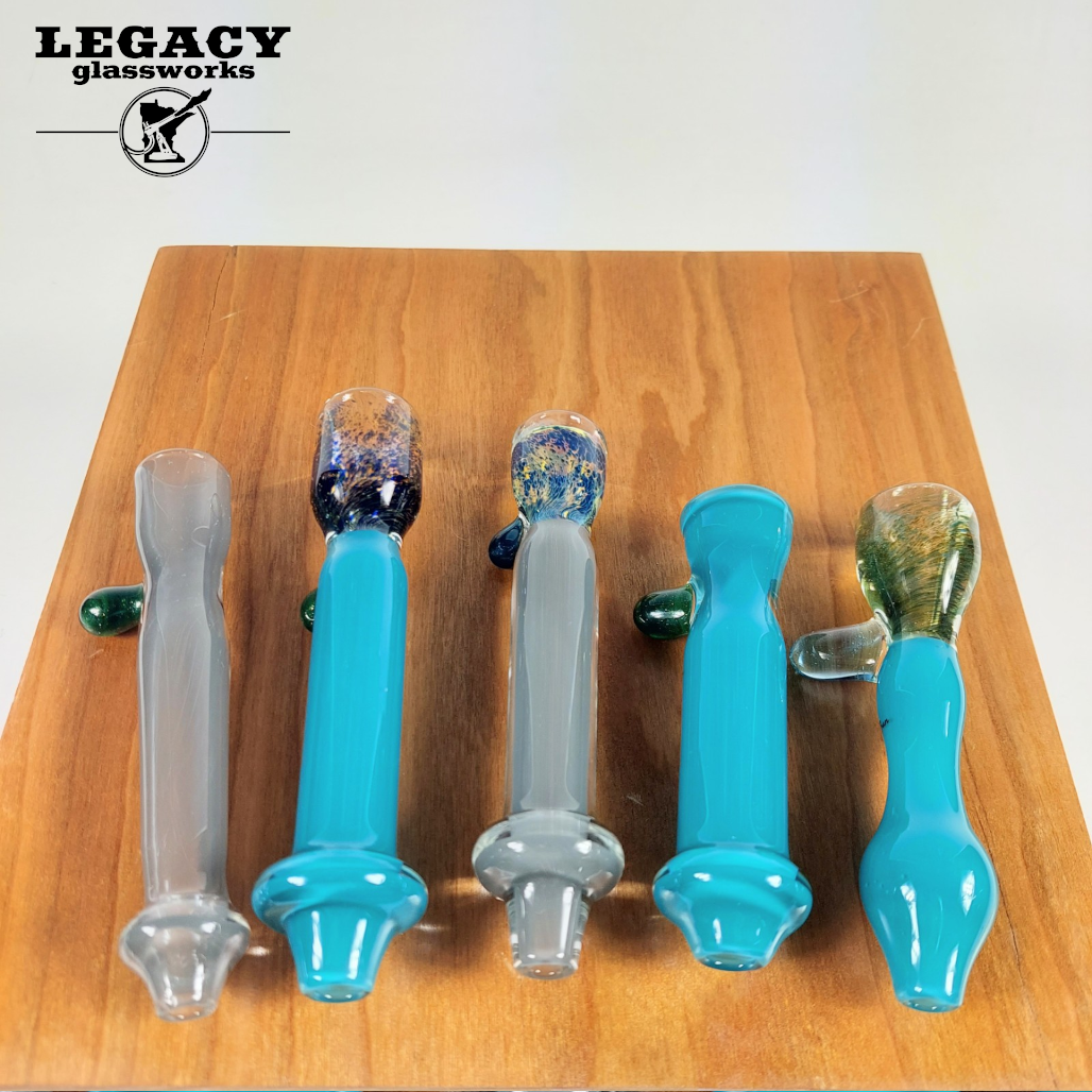 Lil Ben PDX Colored Pinchies | Legacy Glassworks