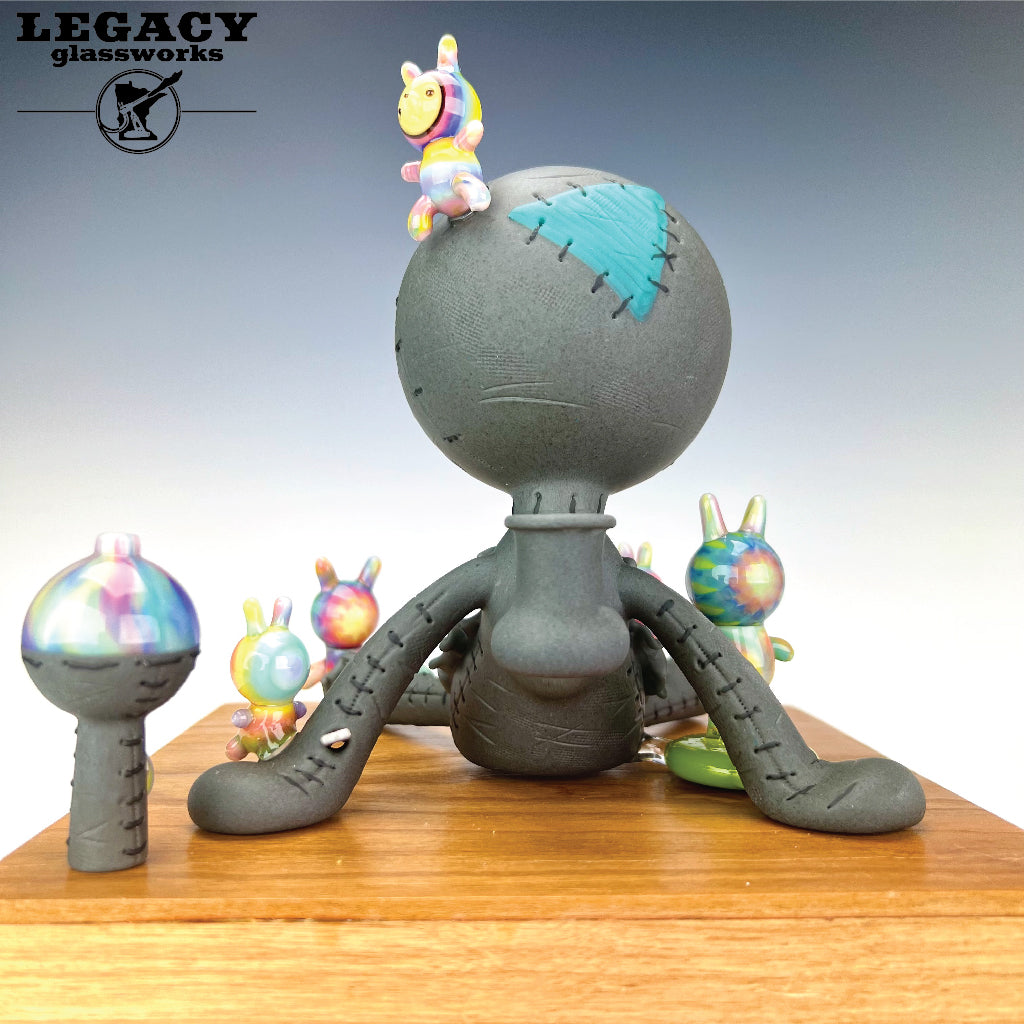 Aquariust x Peter Muller Chappy Doll | Legacy Glassworks