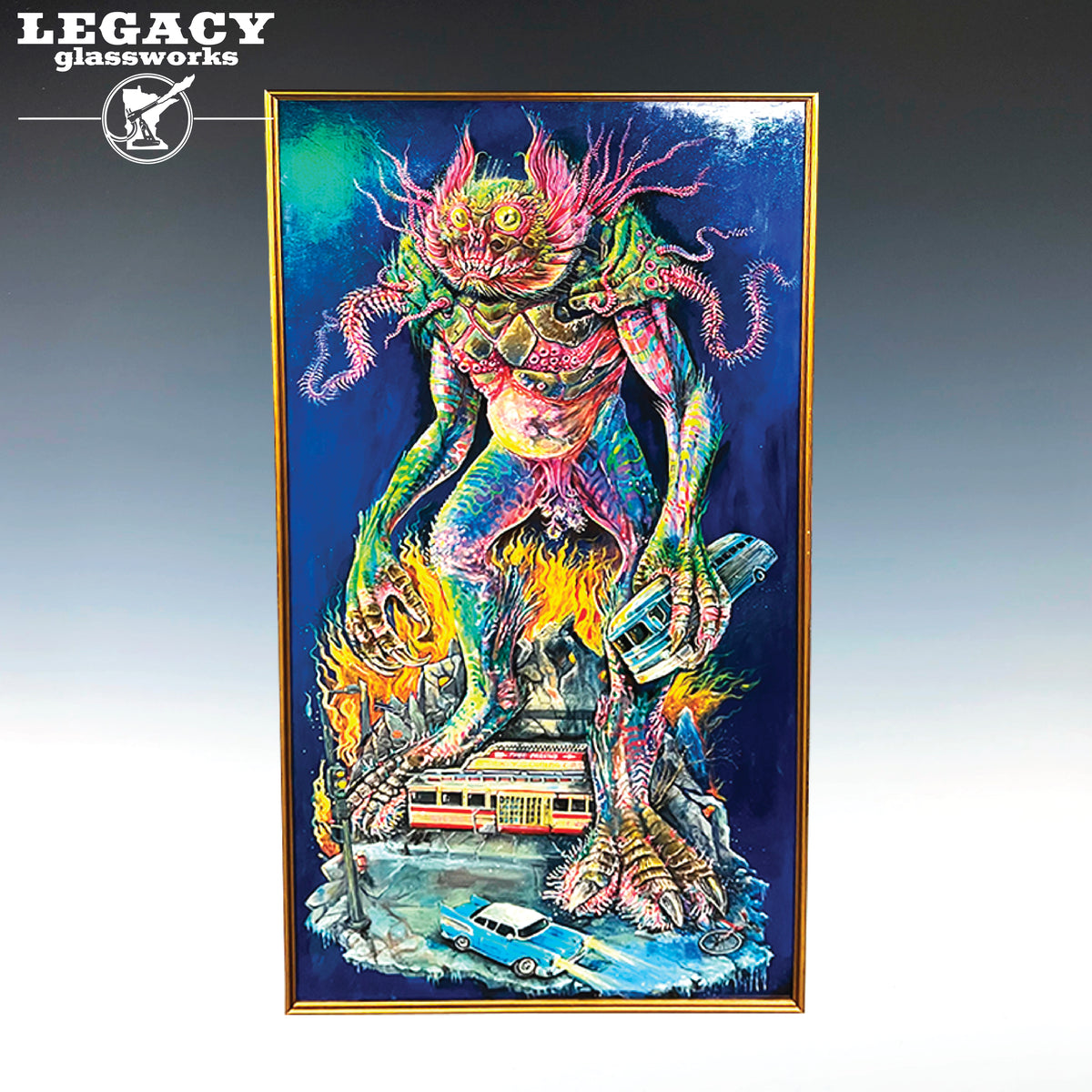 Eli Libson Painting “Mama” | Legacy Glassworks