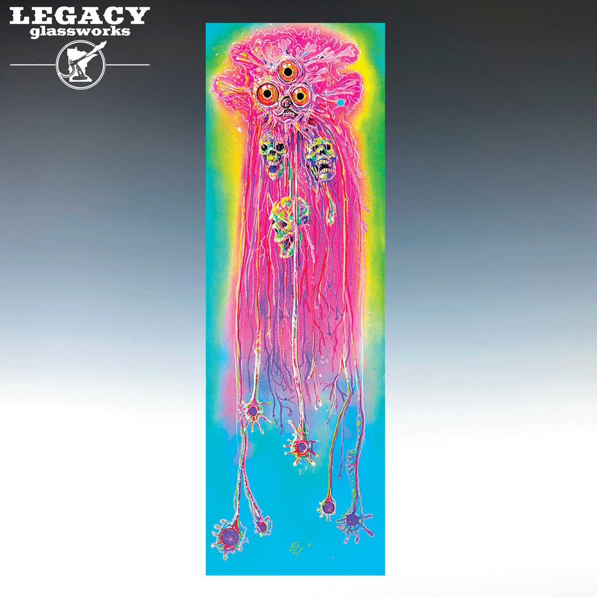 Eli Libson Painting “Dream Catcher” | Legacy Glassworks