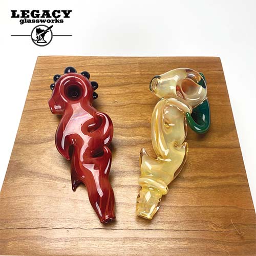 Ugly Mermaid Spike Spoons | Legacy Glassworks