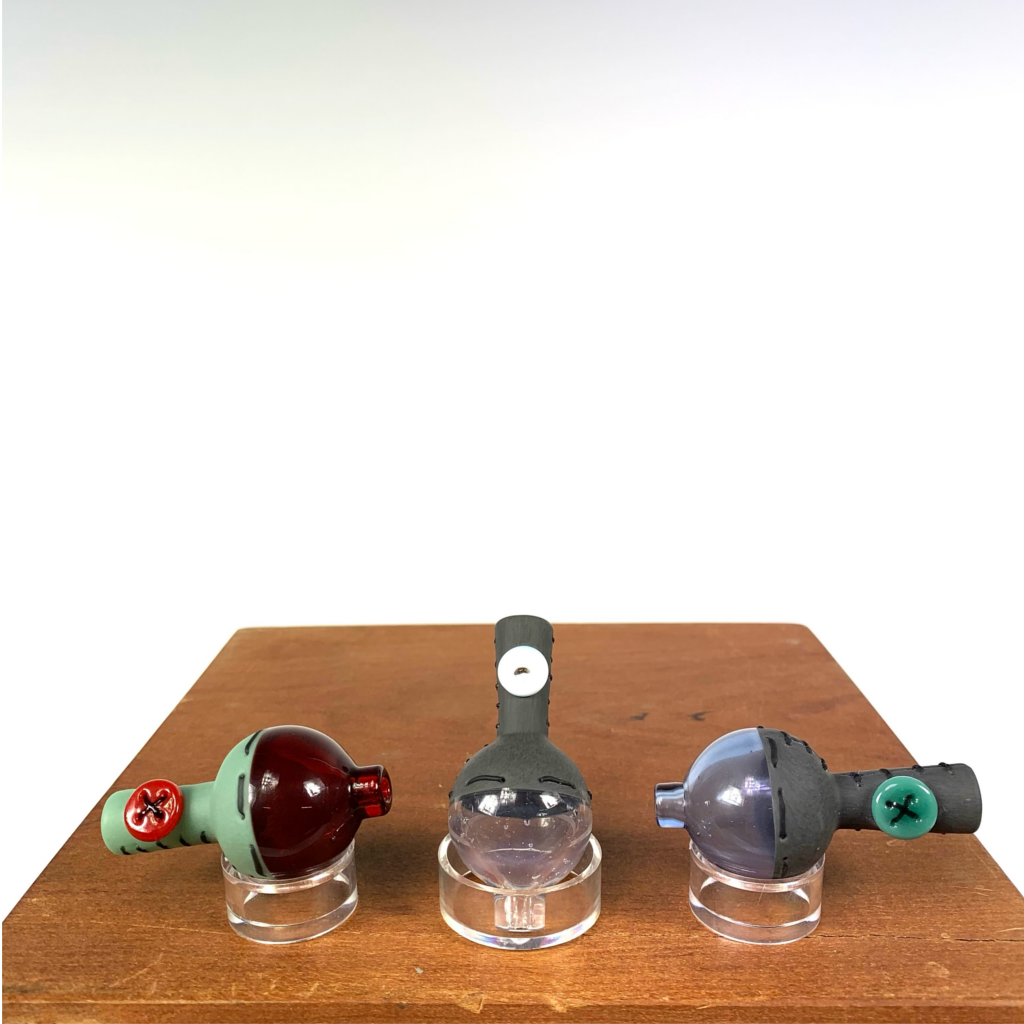 Peter Muller Bubble Caps Group 3 | Legacy Glassworks
