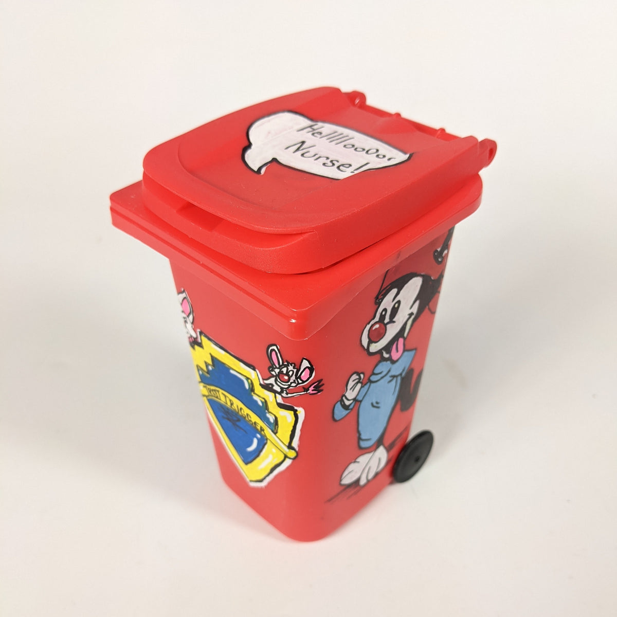 Tryst Trigger Painted Garbage Bins | Legacy Glassworks