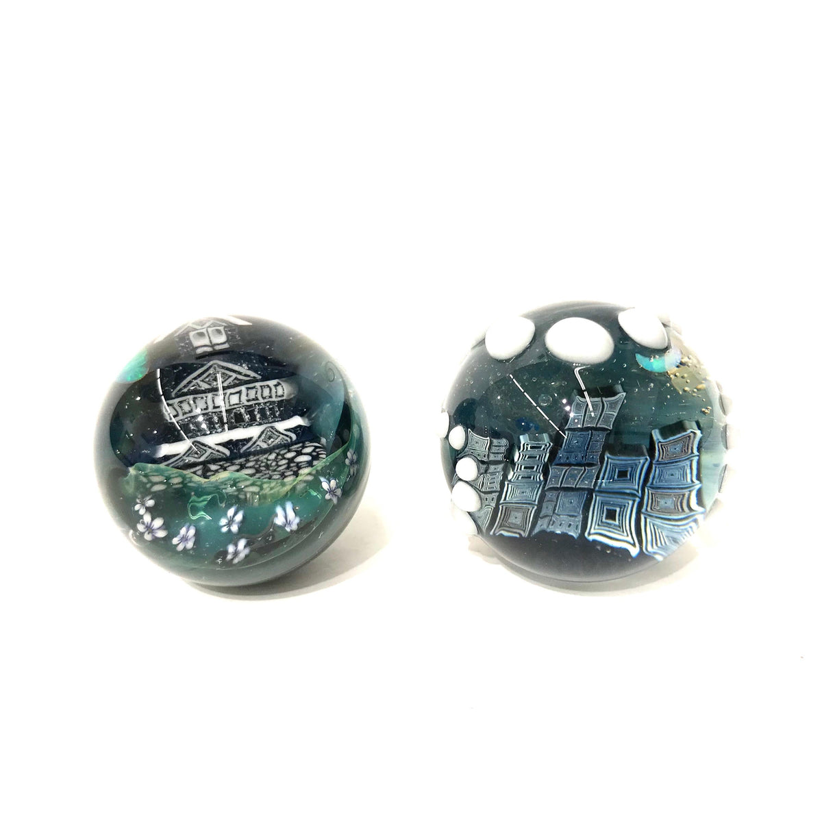 Piper Dan Skyline Marble | Legacy Glassworks