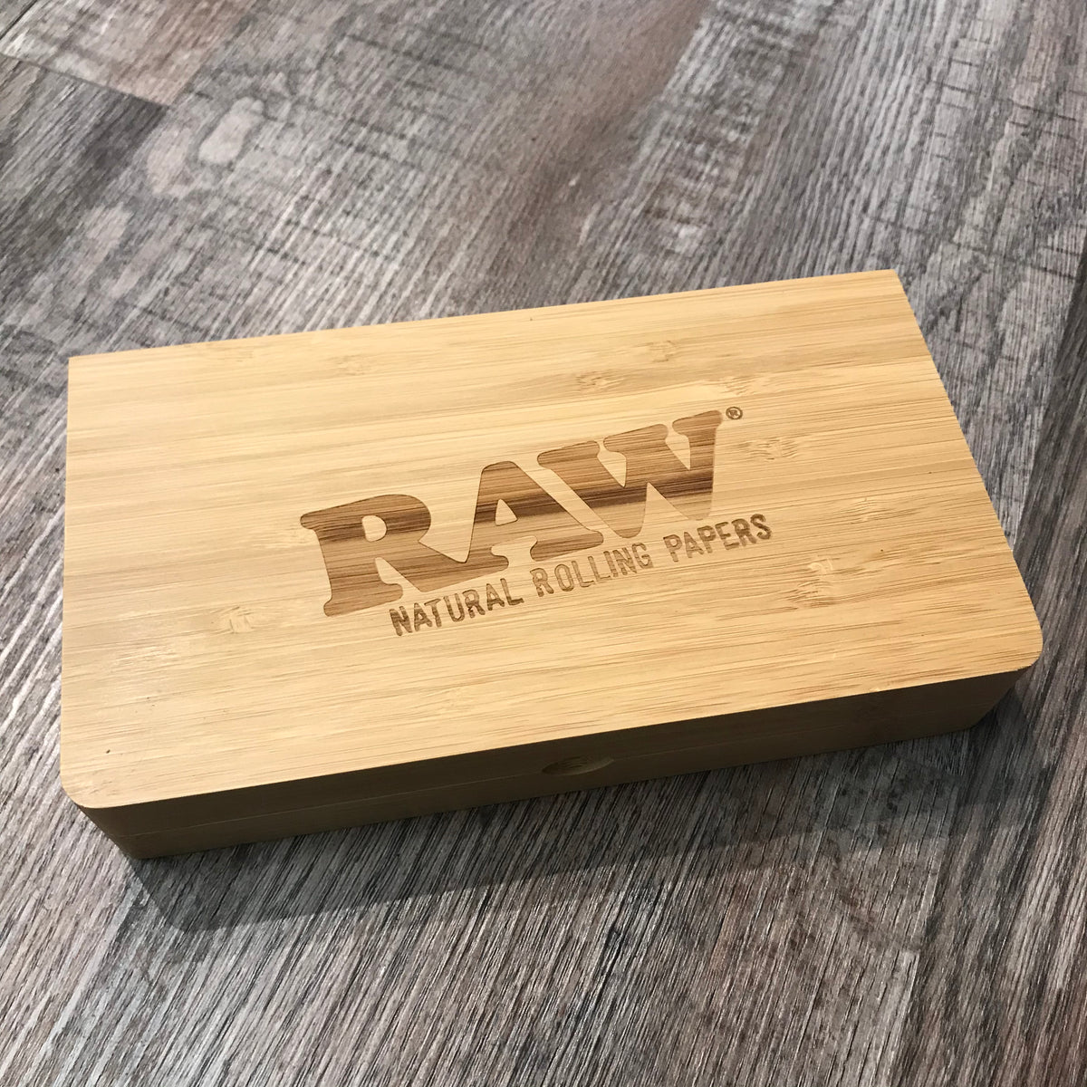 Raw "Backflip" Magnetic Wooden Rolling Tray | Legacy Glassworks