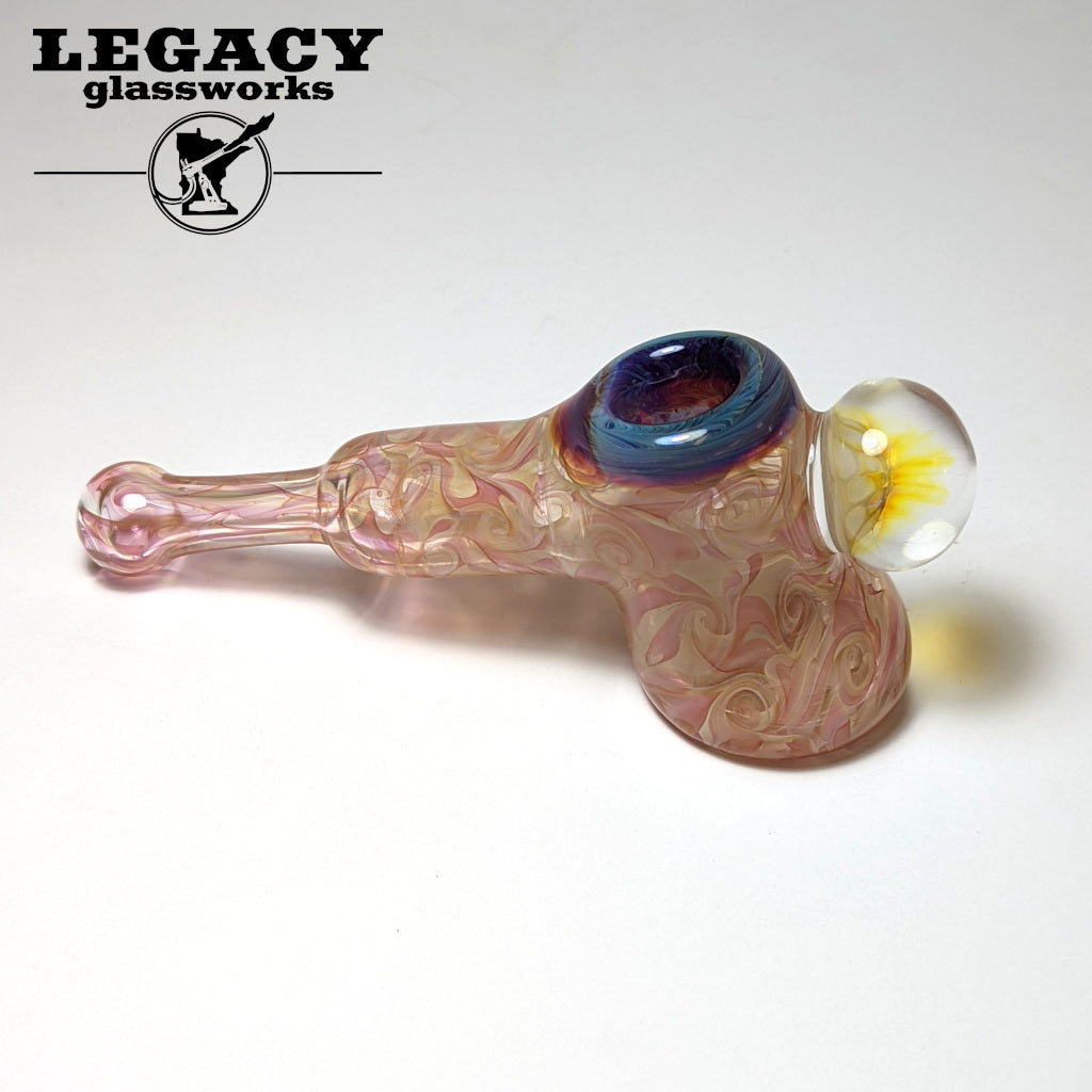 Ray Mondy Heady Fumed Hammer | Legacy Glassworks
