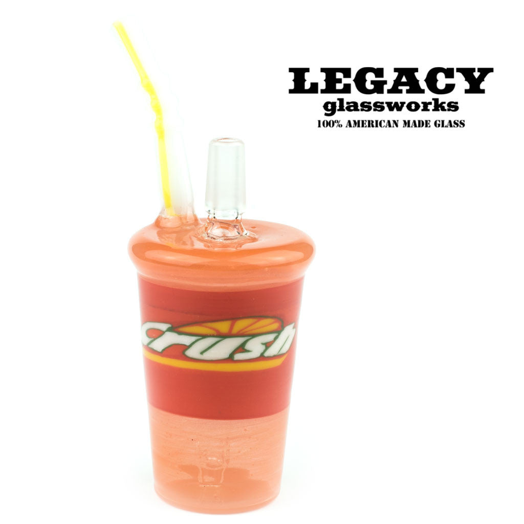 Ryan McCluer Orange Crush Cup | Legacy Glassworks