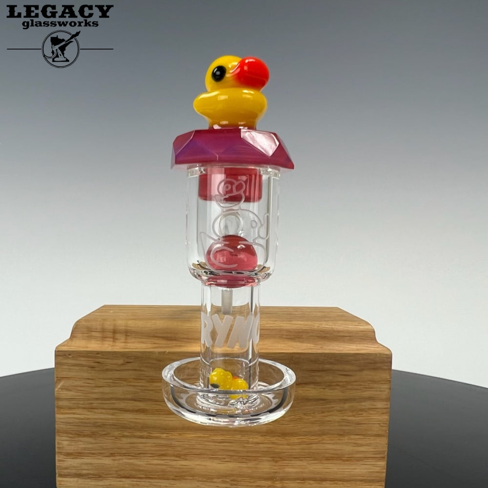 RYNO #5 Ryno Slurper Set (10/90 Blasted Mini) | Legacy Glassworks