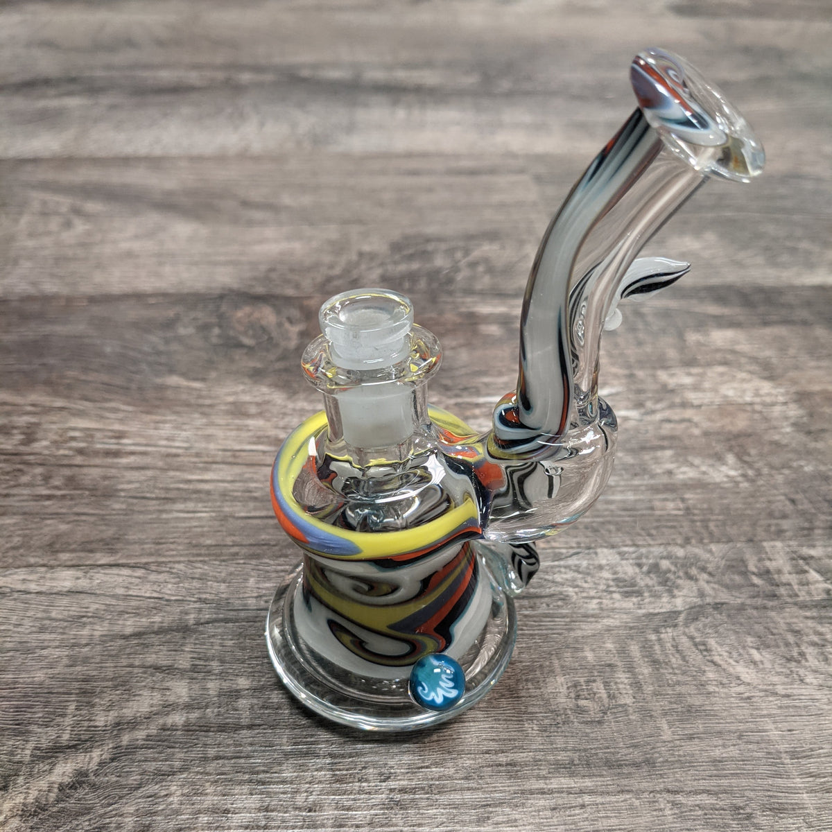 Shabbadoo Swirly Wig Wag Mini Rig | Legacy Glassworks