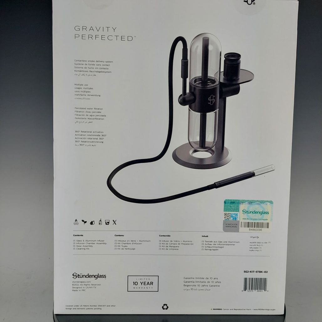 Stundenglass Gravity Hookah | Legacy Glassworks