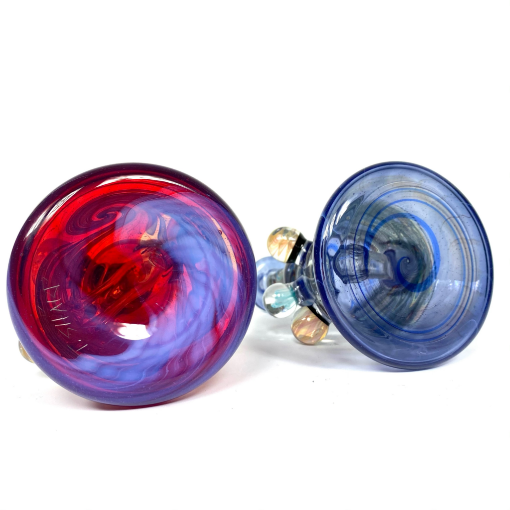 Terry Sharp Worked Mini Tube | Legacy Glassworks