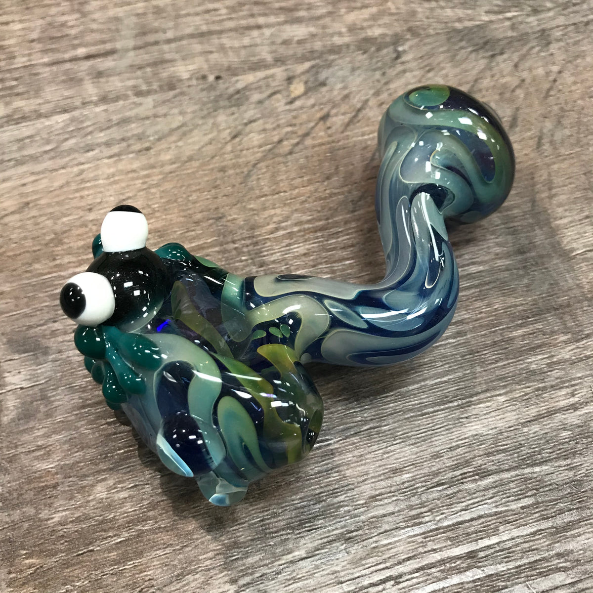 Willow Zig Zag Frog Spoon | Legacy Glassworks