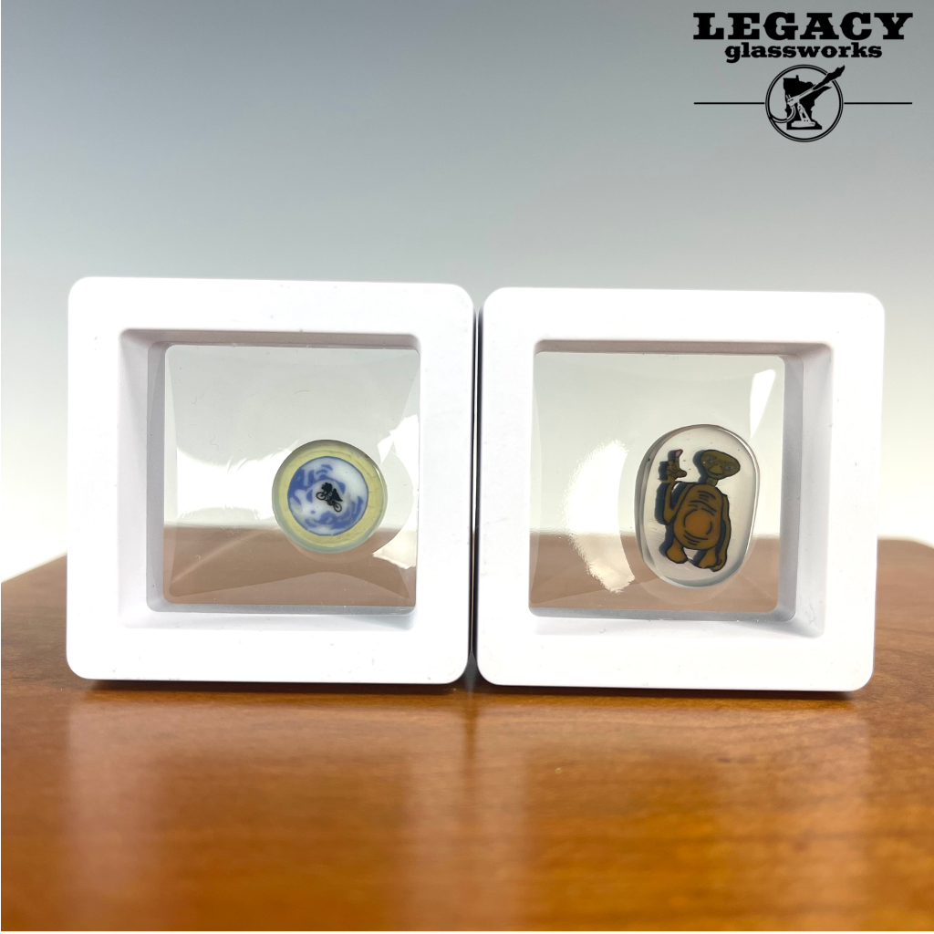 Azul Glass Millie Coins #1 | Legacy Glassworks