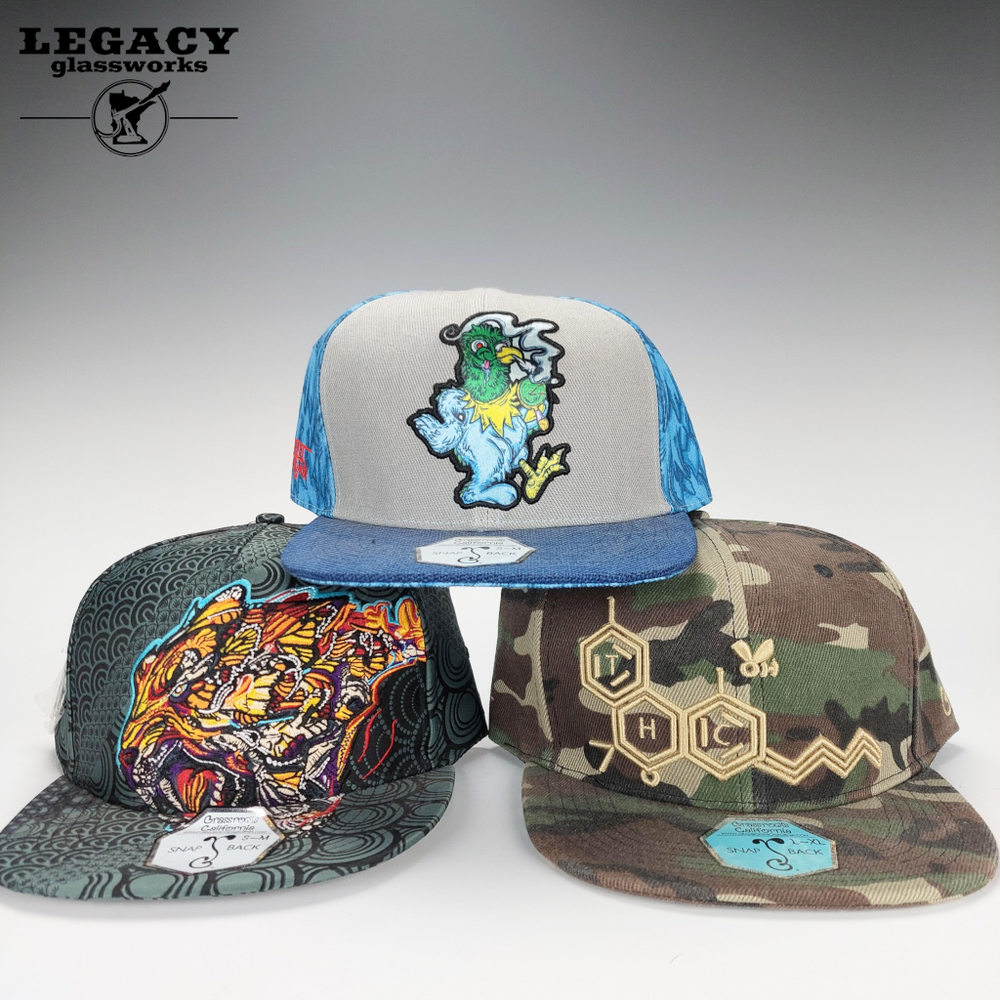 Grassroots Snapbacks Hats | Legacy Glassworks