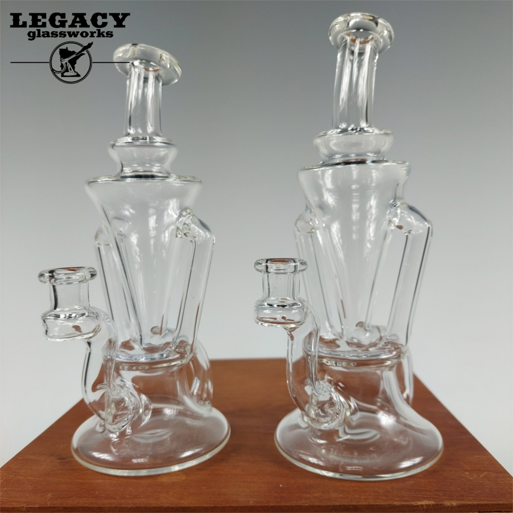Silva Clear Spinner Recyclers | Legacy Glassworks
