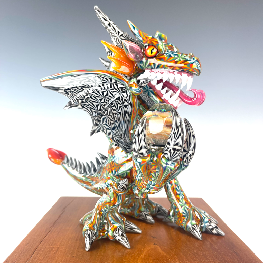 Disk x Mike Luna Dragon | Legacy Glassworks