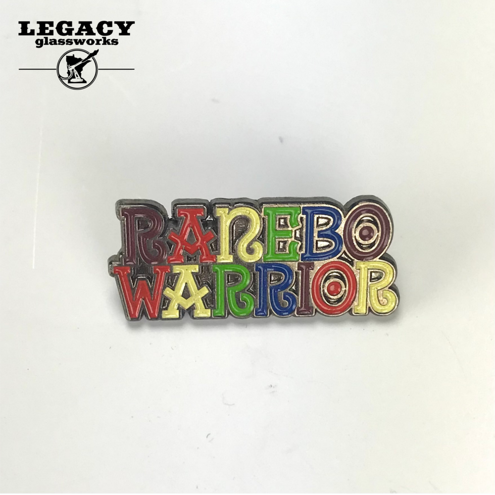 Ranebo Warrior Enamel Pin | Legacy Glassworks