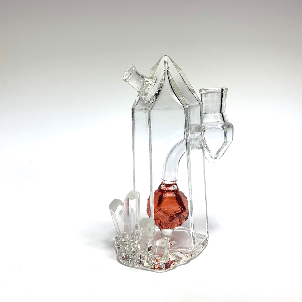 Digger Glass Crystal Tube | Legacy Glassworks