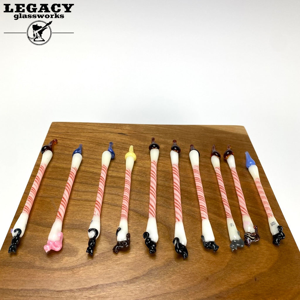 Sakibomb Glass Kitty Q-tip Dab Tool | Legacy Glassworks