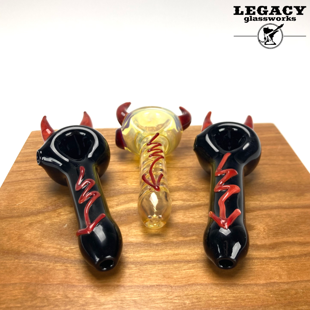 Scott Griffin Devil Spoon | Legacy Glassworks