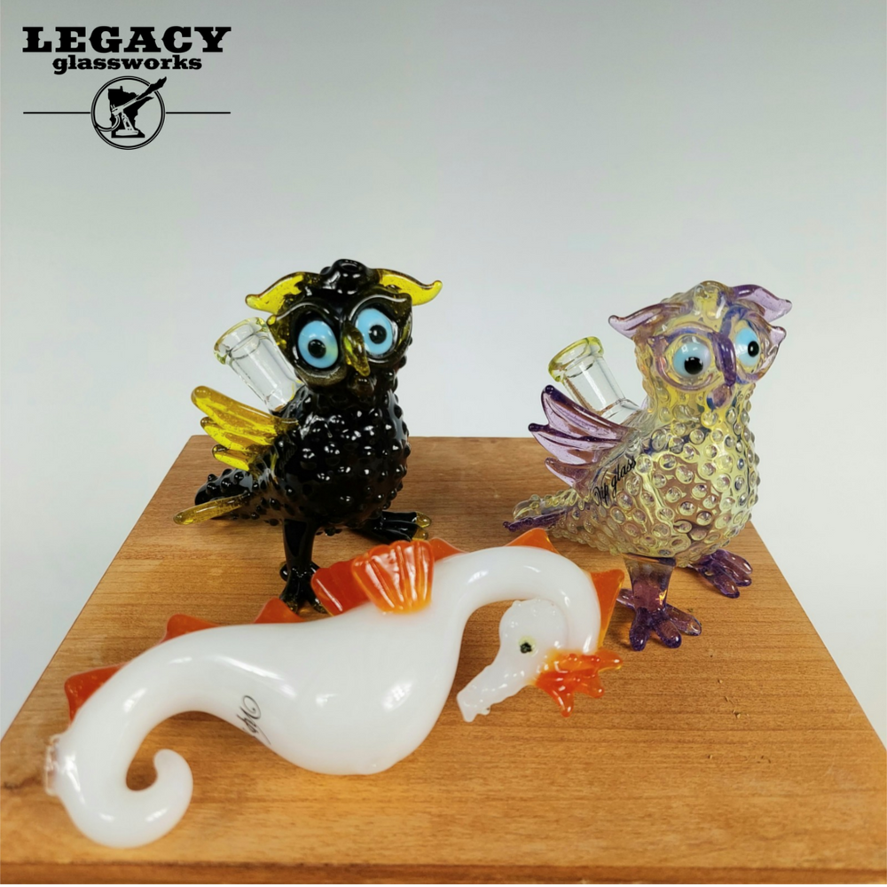 Vip Glass Animal Pipes | Legacy Glassworks