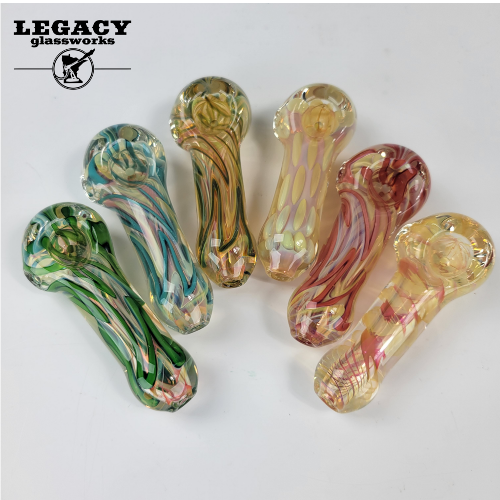 Zafa Glass Large Spoons | Legacy Glassworks